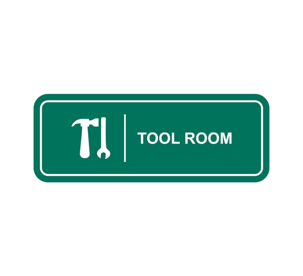 Bannerbuzz Tool Room Sign Bannerbuzz Tool Room Sign